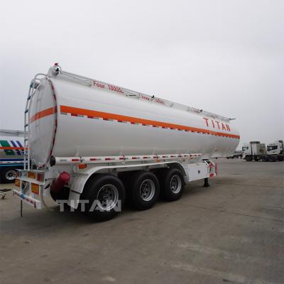 중국 44,000 liters oil tanker semi trailer for petroleum products 판매용