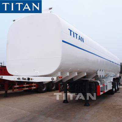 China 40CBM/47000 Liter Fuel Tank Trailer  Oil Tanker Semi Trailer for sale