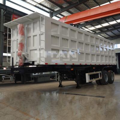 China Hot sale Heavy Duty 2/ 3/4 Axles Dump Semi Trailer tipper trailer à venda