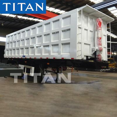 Cina TITAN 2 axles 50 / 60 / 70ton  tipper trailer Dump Truck Trailer in vendita
