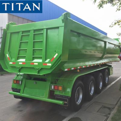 中国 TITAN 30/35 Cubic Meters Dumper tractor tipper semi trailer for sale 販売のため