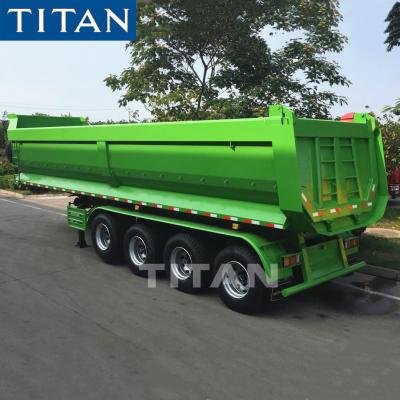 中国 TITAN 30/35 Cubic Meters Dumper tractor tipper semi trailer for sale 販売のため