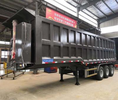 China Camión remolque con cilindro hidráulico para Zambia en venta