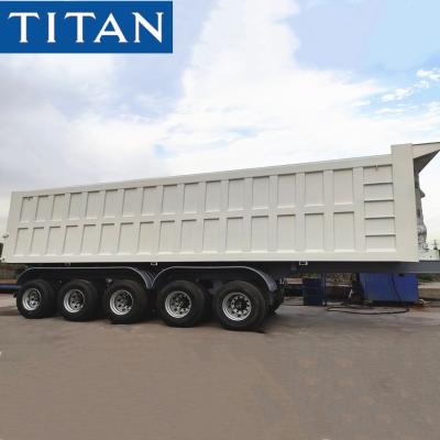 China 5 Ejes 35cbm Nuevo camión de carga trasero para la venta en venta