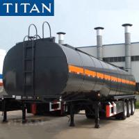 China Heating Bitumen Asphalt Tank Trailer With Insulating Layer for sale