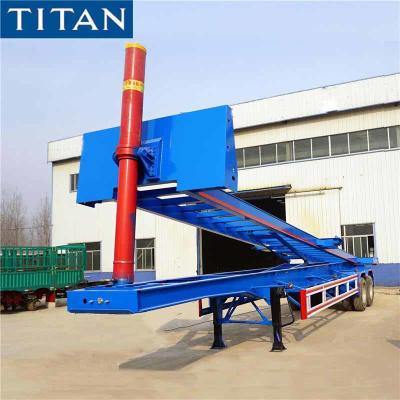 China Chasis de carga pesada de 40 pies para contenedores en venta
