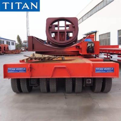 Cina 4 Line 8 Axle Windmill Rotor Blade Transport Trailer for Sale in vendita