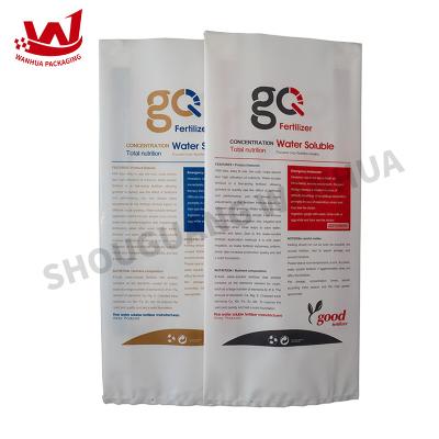 China Color Printed Woven Polypropylene Sacks Feed PE 25kg Pp Bags for sale