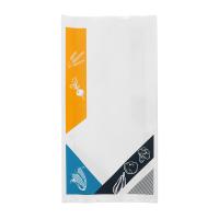 Quality Round Shape PE Bags With Zipper / Heat Seal Closure And Die Cut / Loop Handle for sale