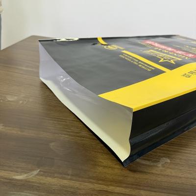 China 50kg BOPP Laminated High Quality Polypropylene Woven Bag With Flat Bottom for sale