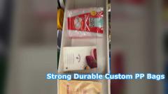 Durable Woven Polypropylene Bags for Industrial Packaging