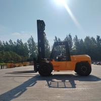 China Solid Pneumatic Tiretype Container Forklift Diesel Engine Type Powerful Performance Optimized Container Handling Machine for sale
