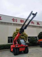 China 12t Shooting Boom Crane Handler Telehandler Telescopic Forklift for sale