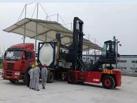 China CUMMINS Engine Empty Container Handler With 8000kgs Load for sale