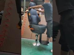 Aluminum Alloy Base Static Official Boat Marine Cockpit Seats For Horizontal Adjustment
