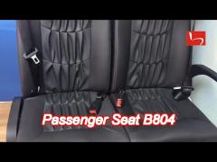BT-JLC02 -Made Luxury Tourist Bus Passenger Seat with File Pocket in Single Color