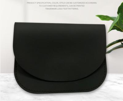 China Manufacturers Supply PU Flip Leather Bag Portable Learning Stationery Storage Bag Can Be Customized Silk Screen Gravure PU Flip Leather Bag for sale