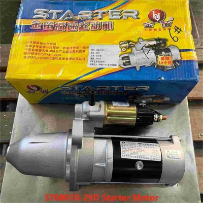 Cina 3708010-29D Motore di avvio FAW Parti di camion 24V 6KW 273 QDJ276A Motore di avvio Motore di avvio in vendita
