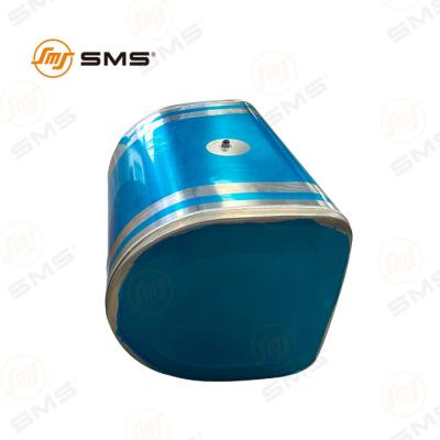 China WG9725550006 SINOTRUK Engine Spare Parts Fuel Tank D-Shape 400L for sale