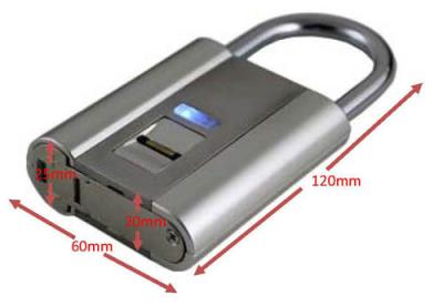 China fingerprint padlock for sale