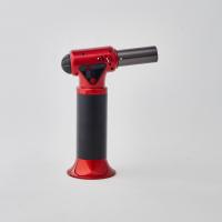 China Piezo Electric Butane Torch Lighter 1300°C Adjustable Flame Refillable Kitchen Torch for sale