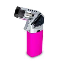 China Refillable Butane Torch Lighter 1300C Single Flame Kitchen Bartender Cooking Blow Torch for sale
