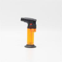 China Handheld Butane Torch Lighter 1300C Adjustable Flame with Safety Lock Refillable for sale