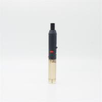 China Refillable Butane Pen Torch Lighter 184mm Windproof with Safety Lock Adjustable Flame for sale