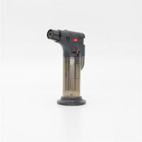 China Refillable Butane Torch Lighter 72x30x120mm Windproof Adjustable Flame Multi Color for sale