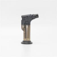 China Refillable Butane Torch Lighter 72x30x120mm Windproof Adjustable Flame Multi Color for sale