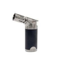 China Quad Flame Butane Torch Lighter 1300C Adjustable Refillable Windproof for Cigars for sale