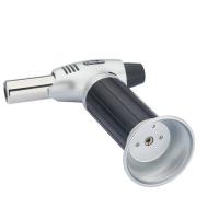 China Refillable Butane Kitchen Torch 1300C Adjustable Flame for Creme Brulee Cooking for sale