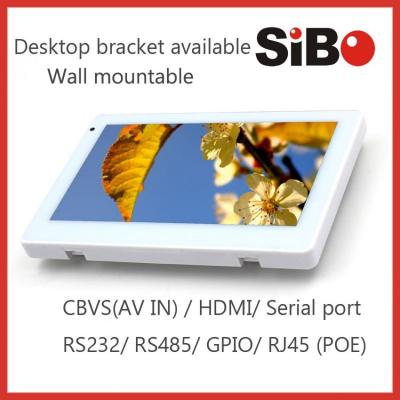China Q896S Wall Mount 7 Inch Android System Rooted Tablet With POE for sale