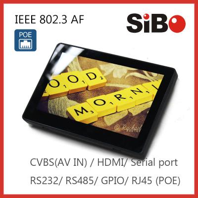 China 7 inch Android 4.4 OS Qcta core IPS tablet with RS232 RS485 for industrial smart control for sale