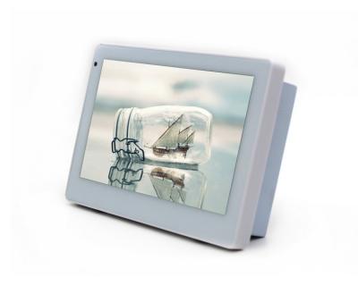 China White Color Wall Tablet display with wifi LED App devices control For Home Automation for sale