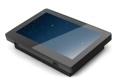 China OEM RJ45 POE WIFI Rugged Inwall Mount 7'' Android Tablet With NFC LED Light For Digital Signage for sale