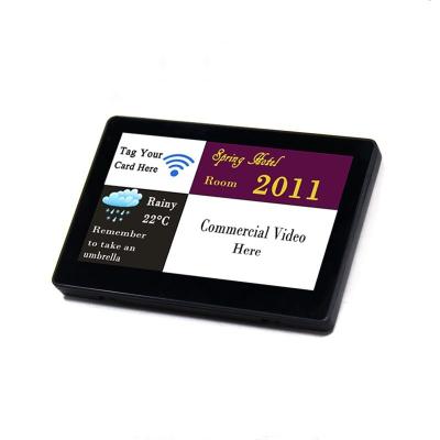 China Time Attendance Android POE Tablet With NFC Reader LED Light Bar for sale