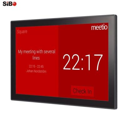 China 10.1 Android POE NFC Reader LED Light Bar Wall Mount Android Tablet For Meeting Room Booking for sale