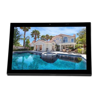 China 10.1 Inch POE Android Touch Controller With Build In NFC Reader For Time Attendance for sale