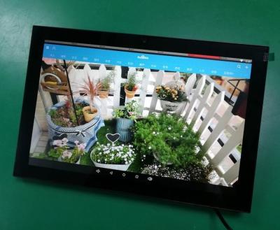 China 10.1 Inch Proximity Sensor Octa Core Advertising Player With Kiosk Model Inwall Mount for sale