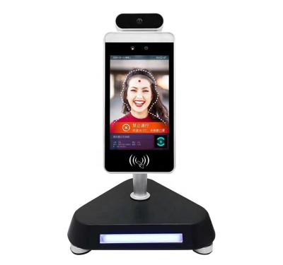 China SIBO 8'' Facial Recognition & Human Body Temperature Detection Monitor For Access Control for sale
