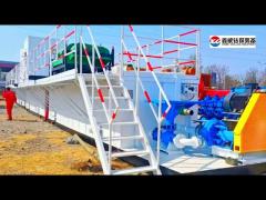 de Modderpomp van 2200hp HDD in Boorrig three cylinder reciprocating