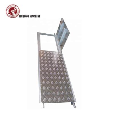 China Factory Galvanized Q235 Metal Decking Board Scaffolding Steel Plank for sale
