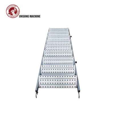 China Q345 Scaffolding Stair Case Steel Ladder with Hooks for Construction for sale