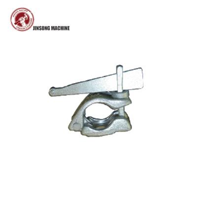 China Q235 48.3mm Germany Type Construction Scaffolding Wedge Head Half Coupler for sale