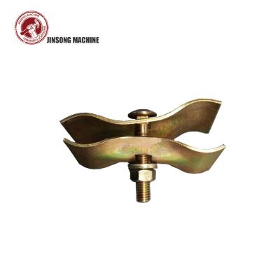 China Q235 Manufacturer Scaffolding Drop Forged Pressed Galvanized Fencing Coupler for sale