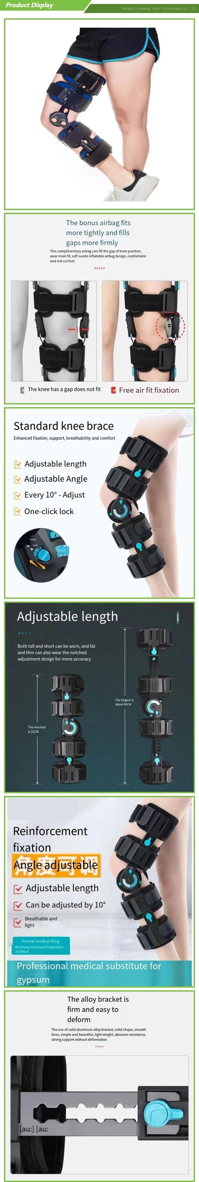 New Design Hinged Knee for Brace Adjustable Medical Use