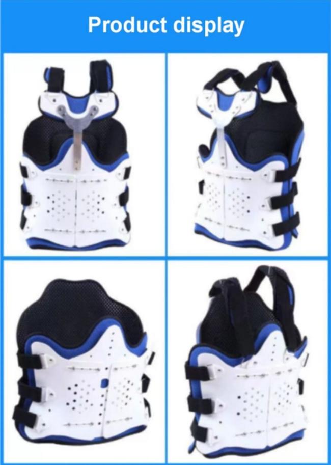 Adjustable Thoracolumbar Spine Lumbar Compression Fracture Fixation Support Waist Brace Universal Airbag Thoracolumbar Orthosis