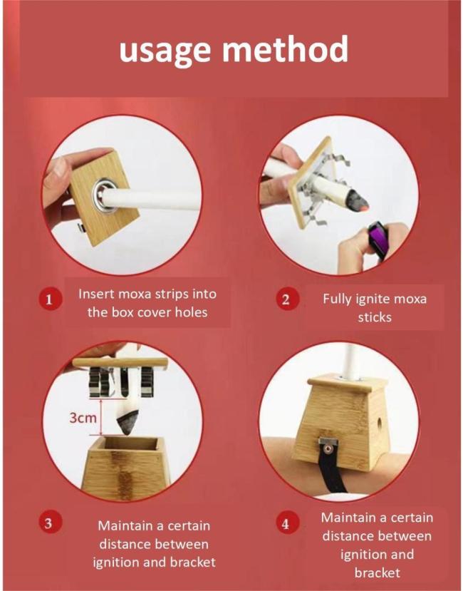 Warm Pure Moxa Stick for Moxibustion
