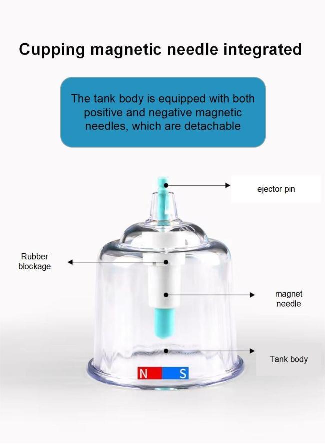 New Design Profecional Buttocks Therapy Machine Breast Enlarging Vacuum Cup